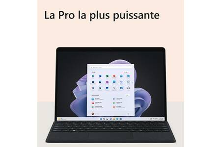 PC Hybride / PC 2 en 1 Microsoft SURFACE PRO 9 13"- Intel Core i7, 16GO ...