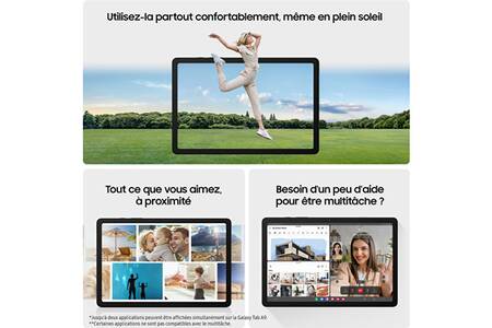 Tablette tactile Samsung Galaxy TAB A9 128Go Wifi Bleu Marine | Darty