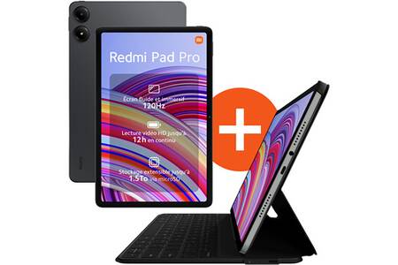 Tablette tactile Xiaomi PACK REDMI PAD PRO 6 128G + Cover Clavier ...