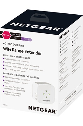 Répéteur WiFi Netgear EX6110 Dual Band AC1200 - EX6110-100PES | Darty