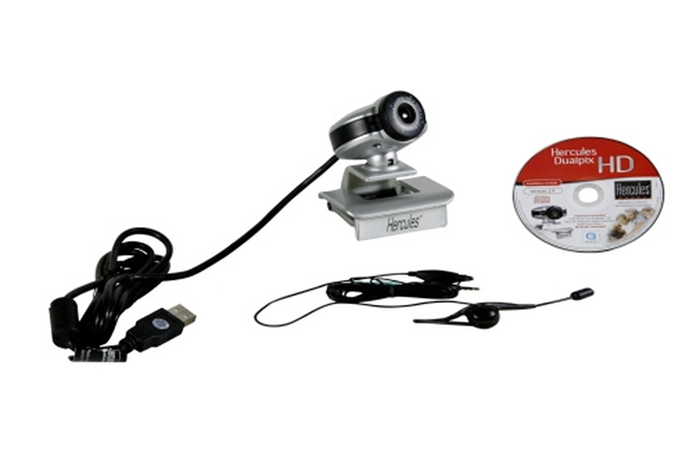 Webcam Hercules DUALPIX HD - DUALPIXHD (1204190) | Darty