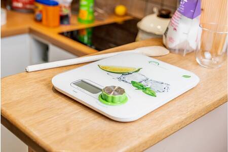 Balance de cuisine Little Balance sans piles Kinetic Citron Ice ...