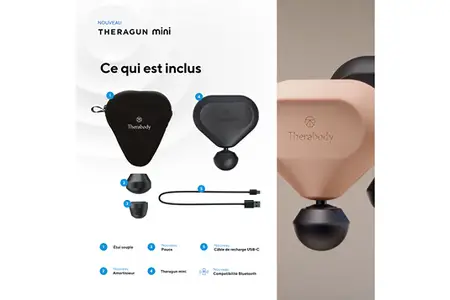 Masseur Therabody Theragun Mini 2.0 | Darty