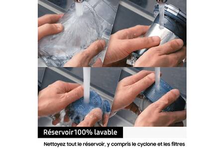 Aspirateur balai Samsung Jet 95 Pet Extra - 2 batteries - VS20C95D2TK ...