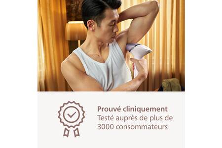Epilation semi-définitive Philips BRI949/00 Epilateur a lumiere pulsee ...
