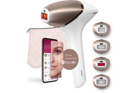 Epilation semi-définitive Philips BRI951/01 Epilateur a lumiere pulsee ...