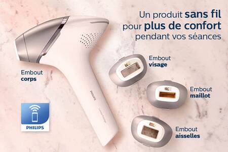 Epilation semi-définitive Philips LUMEA IPL 9000 BRI958 à lumière pulsée - LUMEA IPL 9000 BRI958 ...