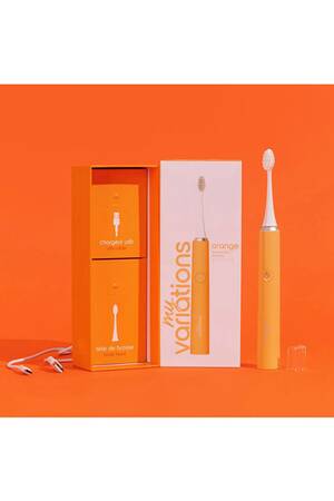 Brosse à dents électrique My Variations SONIQUE ORANGE | Darty
