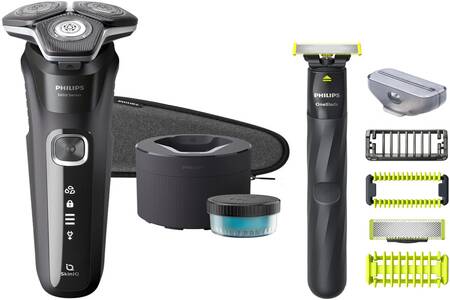 Rasoir électrique Philips S5898/79 Series 5000 + One Blade | Darty