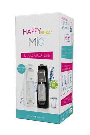 Machine à soda et eau gazeuse Happy Frizz MIO - NOIRE - HF-MIO/NOIRE ...