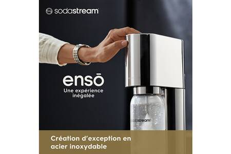 Machine à soda et eau gazeuse Sodastream Machine ENSO | Darty