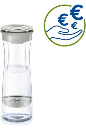 Bouteille et carafe filtrante Brita Bouteille filtrante gris pastel - 1 ...