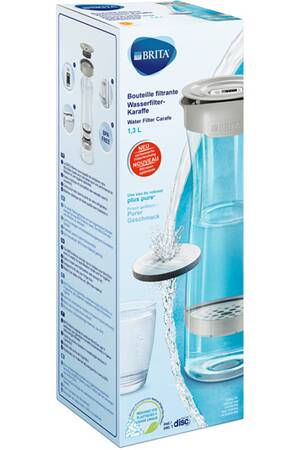 Bouteille et carafe filtrante Brita Bouteille filtrante gris pastel - 1 ...