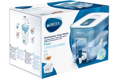 Fontaine à eau Brita Distributeur d'eau filtrée Flow - 1 filtre MAXTRA+ ...