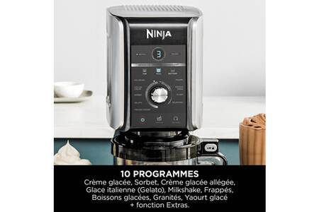 Sorbetiere Ninja CREAMi Deluxe NC501EU | Darty
