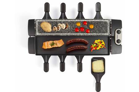 Raclette Livoo DOC220 - Appareil à raclette et gril modulable - DOC220 ...