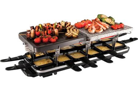 Raclette Russell Hobbs TRIO RACLETTE PIERRE A GRILLER & GRILL | Darty