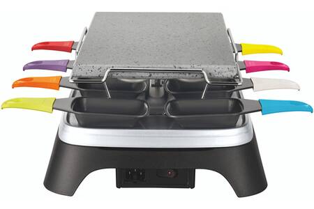 Raclette Tefal Pierrade 2 en 1, 8 Personnes Multicolore PR303812 | Darty