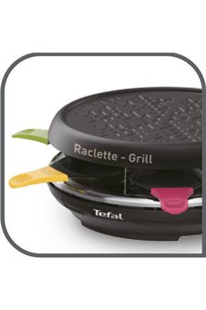 Raclette Tefal Colormania RE12A012 | Darty