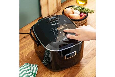 Cuiseur à riz Tefal Multicuiseur 2L + Livre de recettes RK601800 | Darty