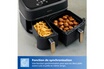 Friteuse sans huile Philips NA352/04 Airfryer a double panier | Darty
