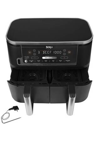 Friteuse sans huile Ninja sans huile Foodi MAX DualZone avec systeme Smart Cook AF451EU | Darty