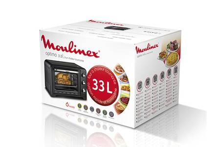 Mini four / Four posable Moulinex OPTIMO 33L, 6 modes de cuisson ...