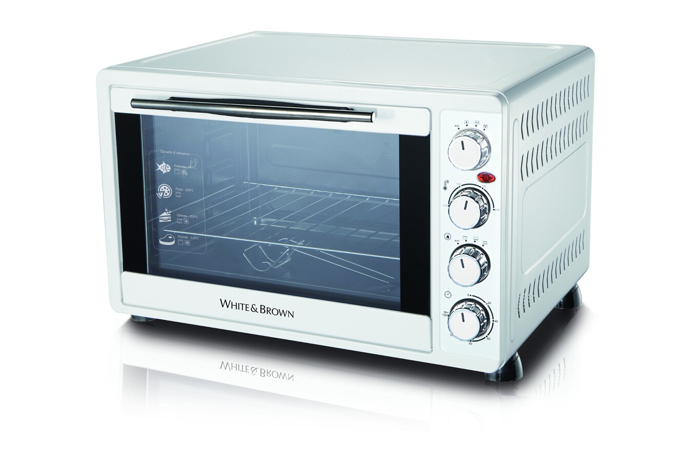 Mini four / Four posable White Brown MF 448 (4029070) | Darty