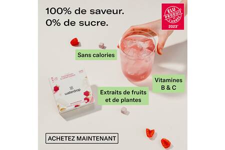 Sirop et concentré Waterdrop MICRODRINK FLAIR X12 | Darty