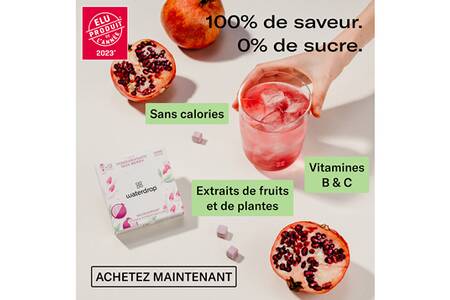 Sirop et concentré Waterdrop MICRODRINK LOVE X12 | Darty