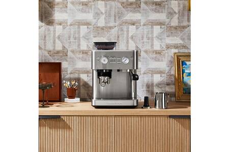 Combiné expresso cafetière Kitchenaid MACHINE A CAFE SEMI AUTO AVEC ...