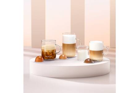 Cafetière Nespresso Delonghi VERTUO POP ENV90.P rose | Darty
