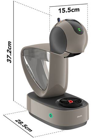 Cafetière à dosette ou capsule Krups INFINISSIMA TOUCH NESCAFÉ® Dolce ...