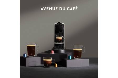 Cafetière à dosette ou capsule Krups NESPRESSO CITIZ PLATINUM CHROME ...