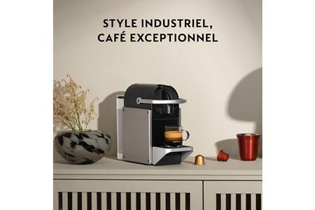 Cafetière Nespresso Krups Nespresso YY5290FD PIXIE Titane | Darty