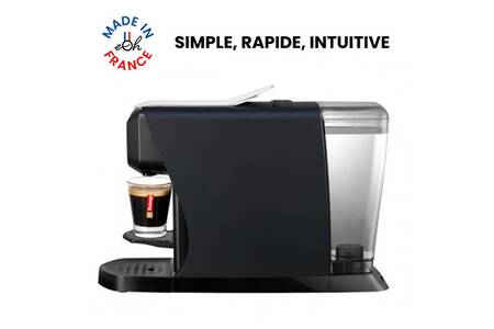 Cafetière à dosette ou capsule Malongo EOH 1250 W Noir Mat | Darty