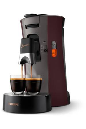 Cafetière à dosette ou capsule Philips SENSEO SELECT CSA240/81 ROUGE ...