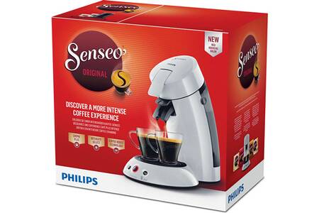 Cafetière à dosette ou capsule Philips SENSEO ORIGINAL HD6554/51 Gris ...
