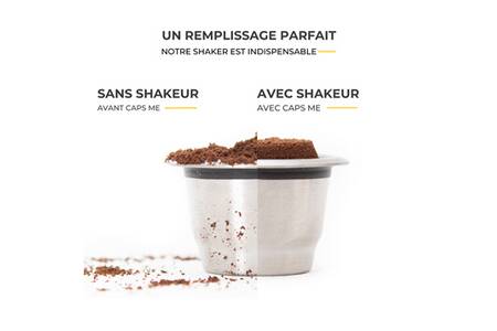 Capsule café Caps Me Le coffret noir - capsules réutilisables ...