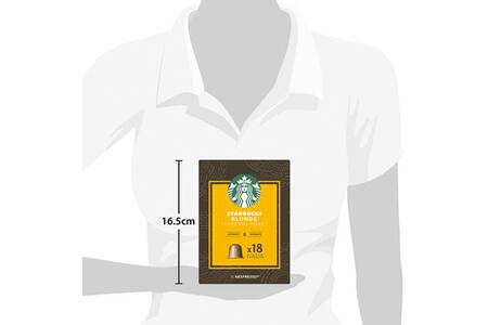 Capsule café Starbucks by Nespresso Blonde Espresso Roast X18 | Darty