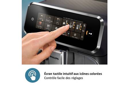 Expresso avec broyeur Philips EP3329/70 Série 3300 avec buse vapeur | Darty