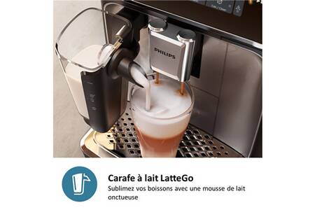 Expresso avec broyeur Philips EP3349/70 Machine expresso automatique ...