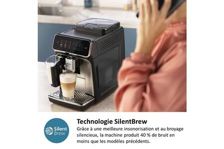 Expresso avec broyeur Philips EP5547/90 machine automatique Série 5500 - LatteGo | Darty