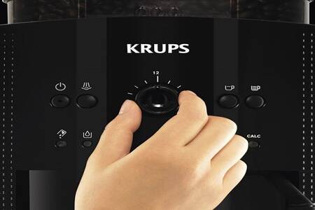Expresso avec broyeur Krups YY8125FD FULL AUTO COMPACT MANUEL NOIR | Darty