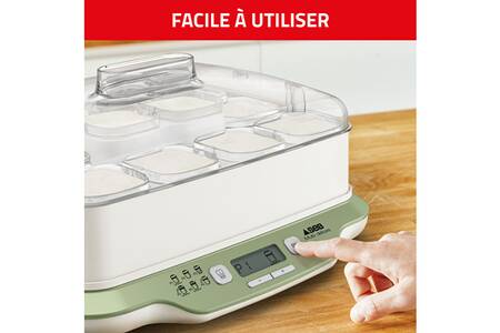 Yaourtiere Seb 12 pots Multi Delices Express & Vegetal YG661310 | Darty