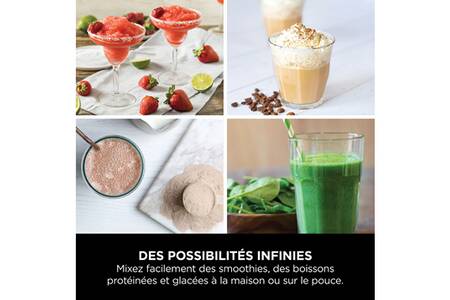 Blender Ninja SANS FIL blast NOIR BC151EUBK | Darty