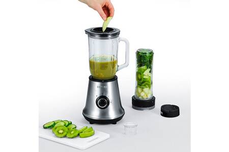 Blender Severin Blender + Smoothie Mix & Go - 500 W inox-noir | Darty