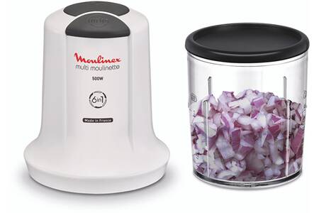 Hachoir Moulinex MULTI-MOULINETTE 6 en 1 Blanc AT723110 | Darty