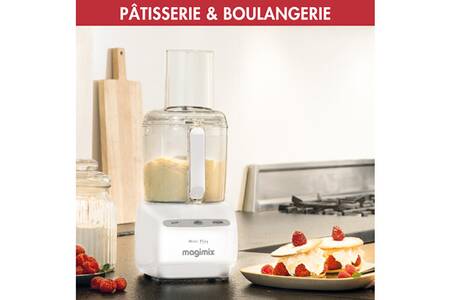 Robot multifonction Magimix 18250F MINI PLUS BLANC | Darty