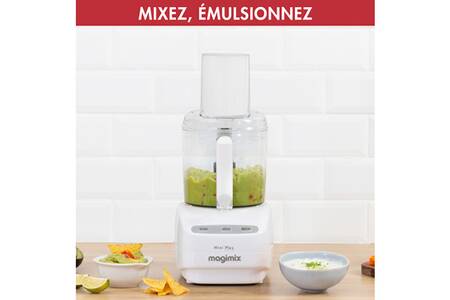 Robot multifonction Magimix 18250F MINI PLUS BLANC | Darty